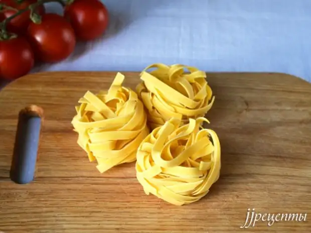 Tagliatelle pasta foto