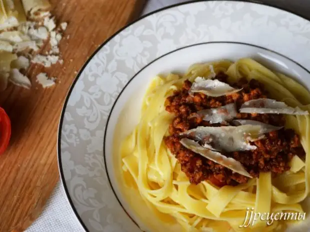 Bolognese sauce billede