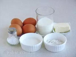 البخاخ البيض: المكونات