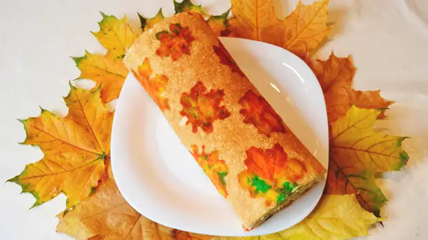 Autumn biscuit roll. Lekker en moai! resept, biscuit roll, cooking, dessert, snacks, lange post