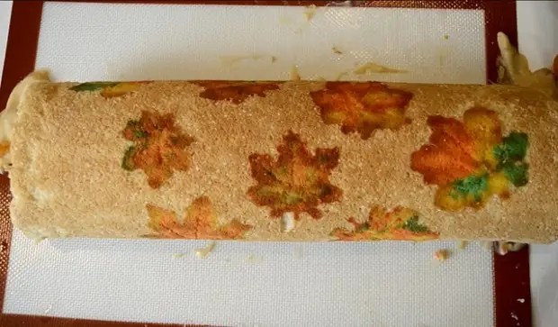 Autumn biscuit roll. Lekker en moai! resept, biscuit roll, cooking, dessert, snacks, lange post