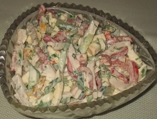 10 salades au jambon