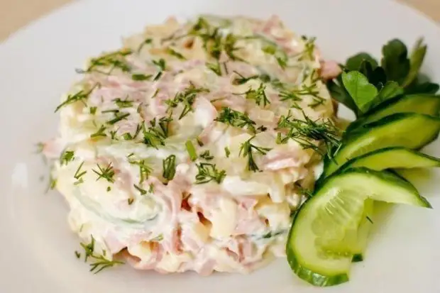 10 salades au jambon