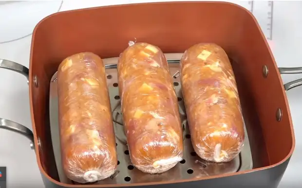 sausage nga adunay keso