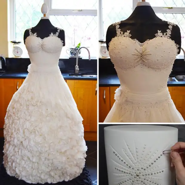 Not a single bride wanted to wear this gorgeous wedding dress ... Have you noticed why?