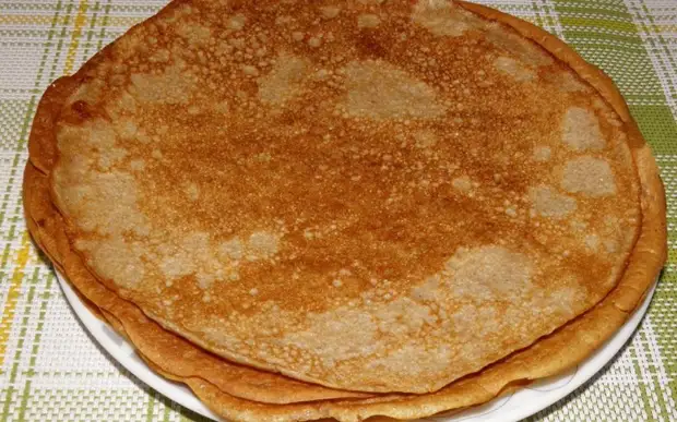 Pancakes kalawan bir