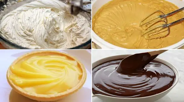 7 Rezepte für leckere Cremes für Kuchen, Gebäck und Muffins