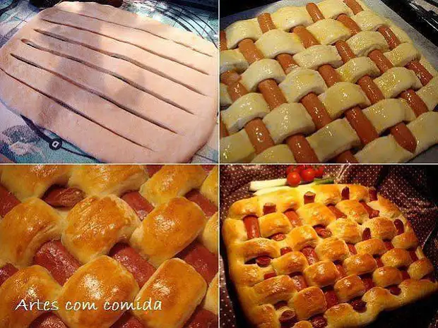 Productos de panadería rizados - unha selección de fotos