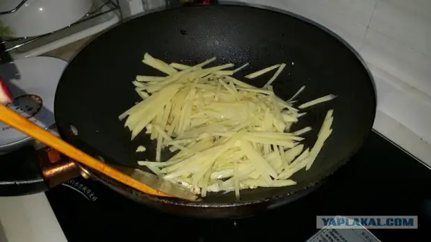 Patacas chinesas. En 4 minutos.