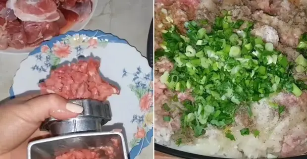 没有面包的肉饼