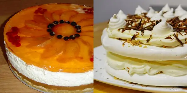 cum să decorezi o prăjitură cu o bezea