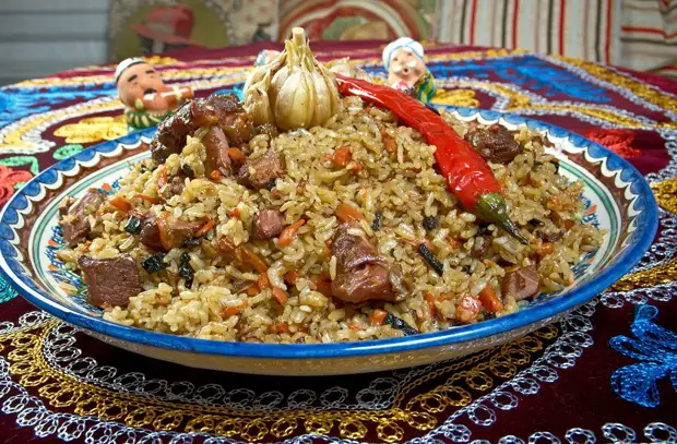 como cocinar delicioso pilaf con carne