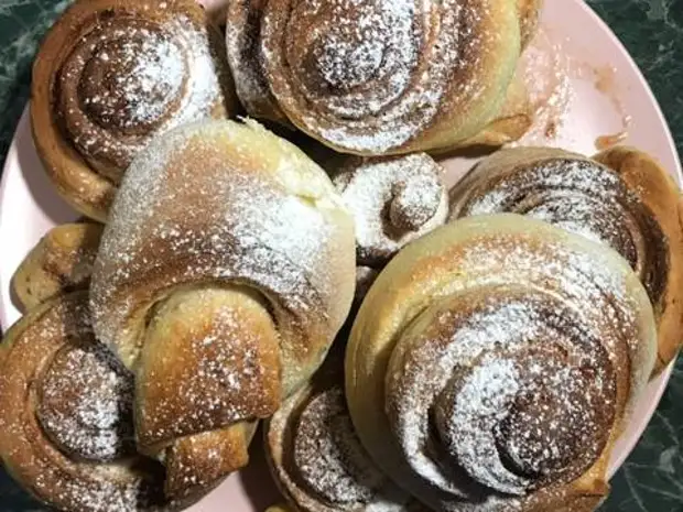 Francuskie bułeczki Przepis „Cinnabon” krok 4 zdjęcie