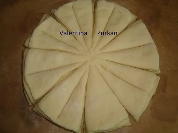 Dekoracija pite Valentine Turcan