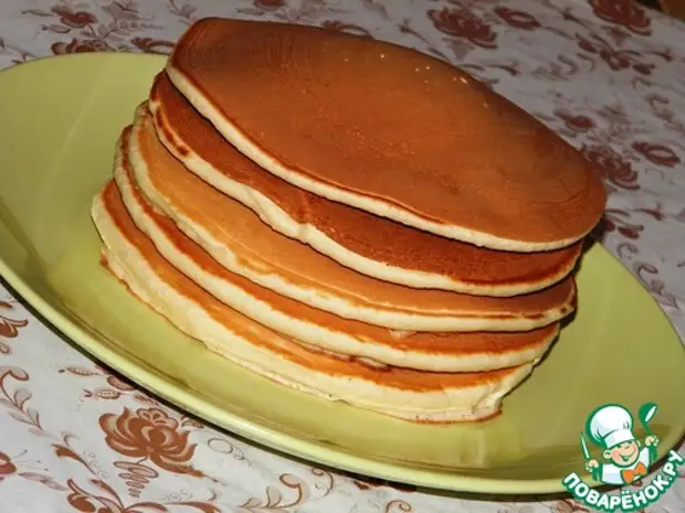 Japanese puffy pancakes