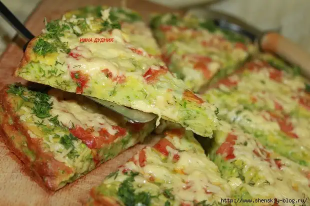 Zucchini pizza - sadə və inanılmaz dadlı!