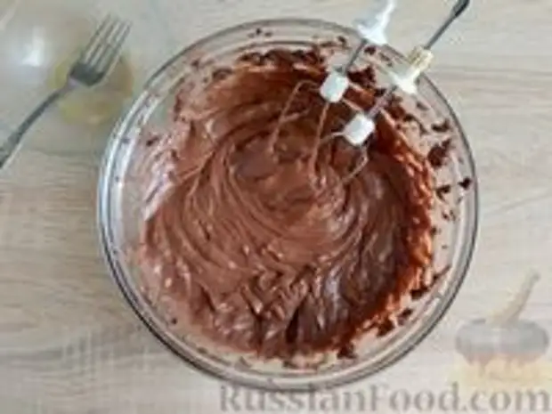 Снимка за приготвяне на рецептата: Шоколадови профитроли със сметана