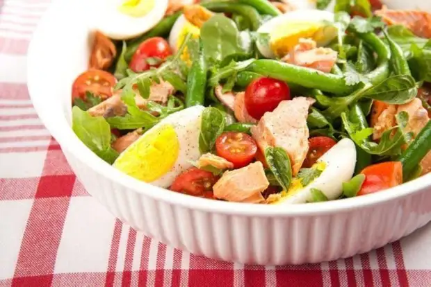 Green Bean Salad with Tomatoes