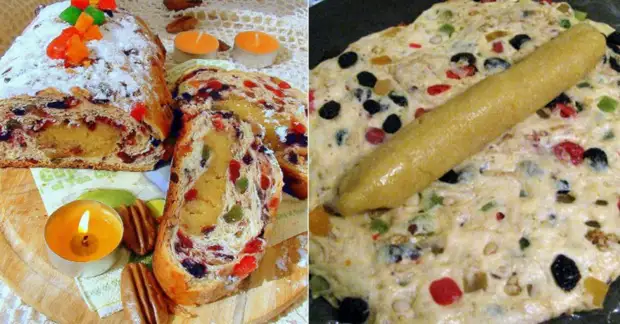 Pane con frutta secca