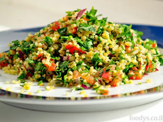 Tabouleh salat uppskrift