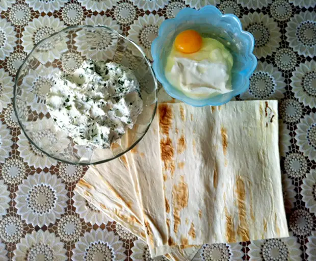 Resep cepat dari roti pita, tamu tak terduga, tamu di depan pintu