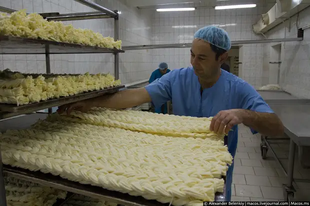 How Adyghe cheese is made