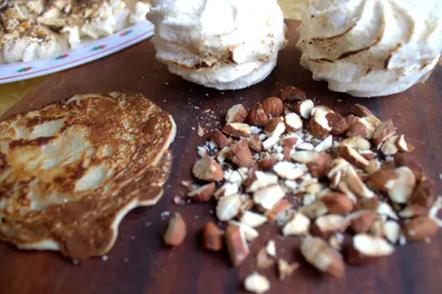 Pancakes mat Marshmallows an Orange # fidderen de Student: Foto Schrëtt 8