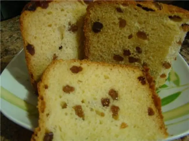 Kulich dengan Myasoedovskaya di dalam oven (kelas master)