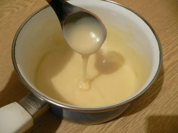 Еве јас зготвив кондензирано млеко!