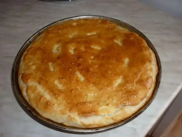 Pite káposztával és gombával. Alap recept