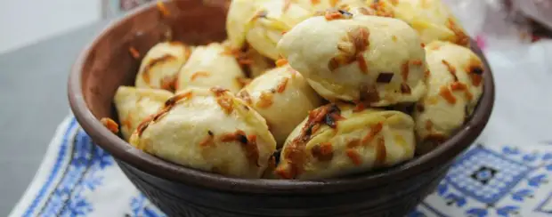 dumplings na vitunguu