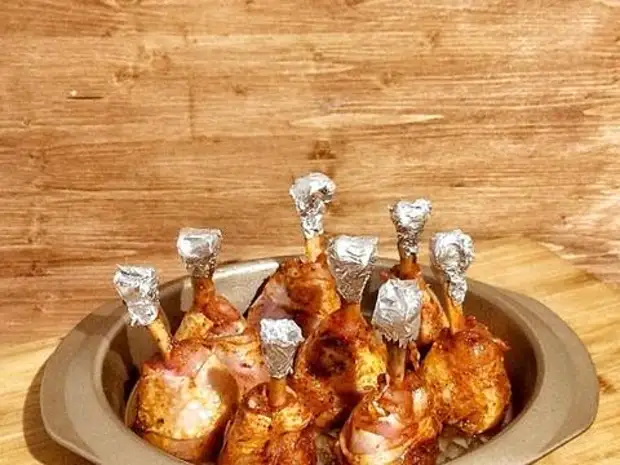 Chicken lollipops / Chiken lollipops recipe step 4 nga litrato