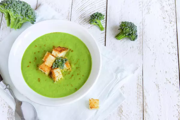 Broccoli puree supo