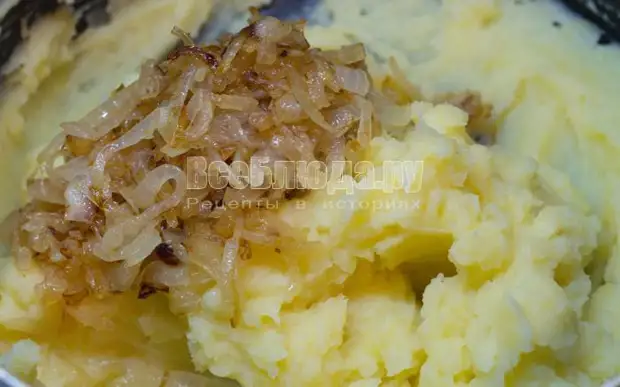 potatoes with onions for patties