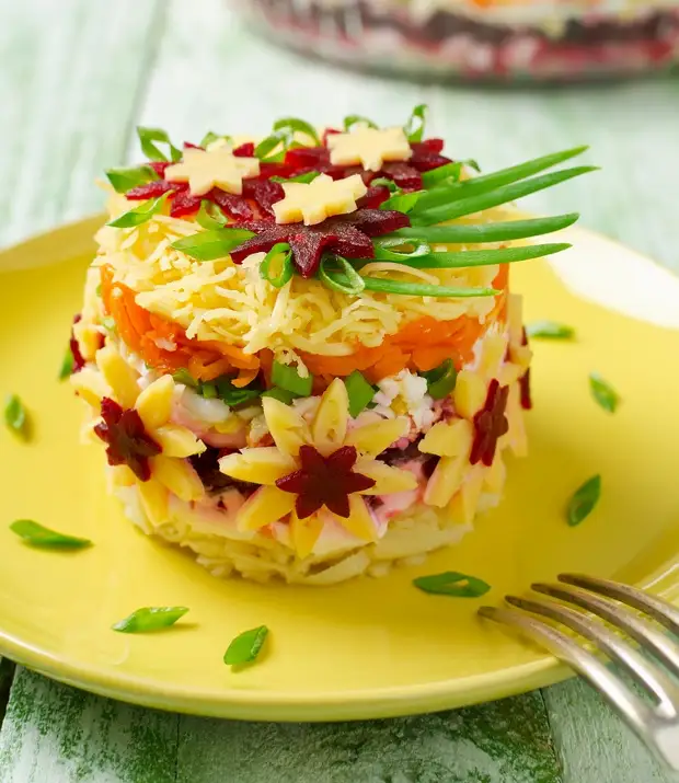 baradhada beetroot iyo salad ukun