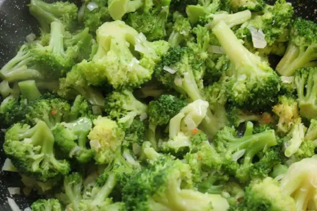 stewed broccoli