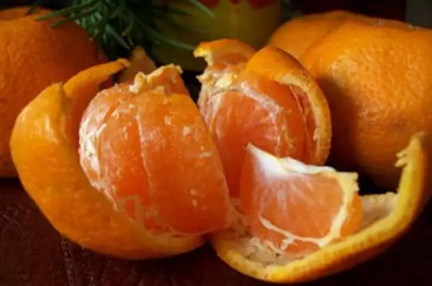 Le zeste de mandarine est un énorme avantage!