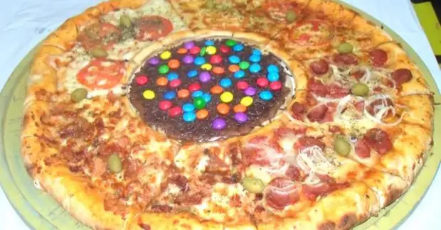 pizza na pipi
