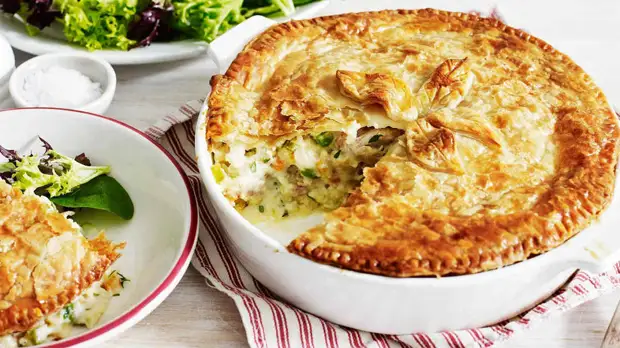 Jamie Olivers Chicken Pie