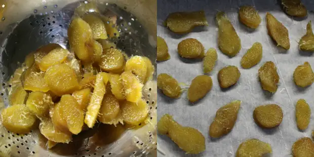 candied ginger