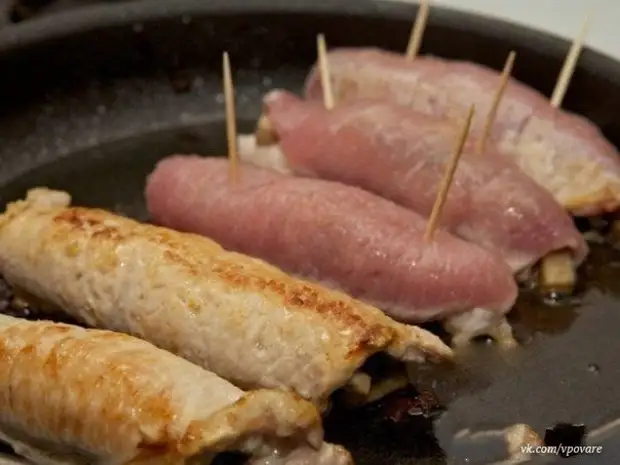 Fleischröllchen für die festliche Tafel