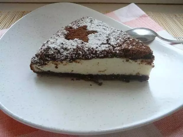 Torta "Coalhada sob o cobertor"