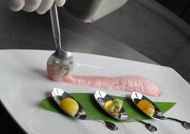 Pag-aaral kung paano magluto ng espuma: molecular cuisine