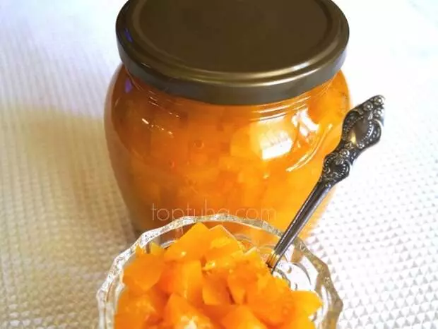 Pumpkin jam "ananas Russian"