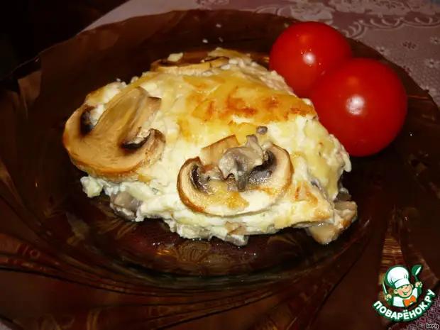 mushroom soufflé