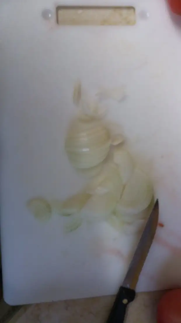 Khaola lijo tsa onion le Pepper, Shakshuka Israel