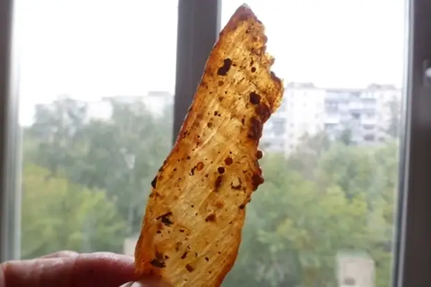 Chips tete poul: foto etap 6