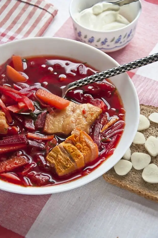 Borscht tanpa kubis