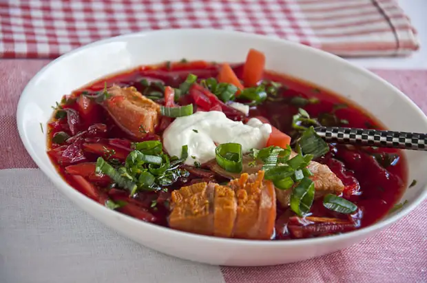 Borscht tanpa kubis