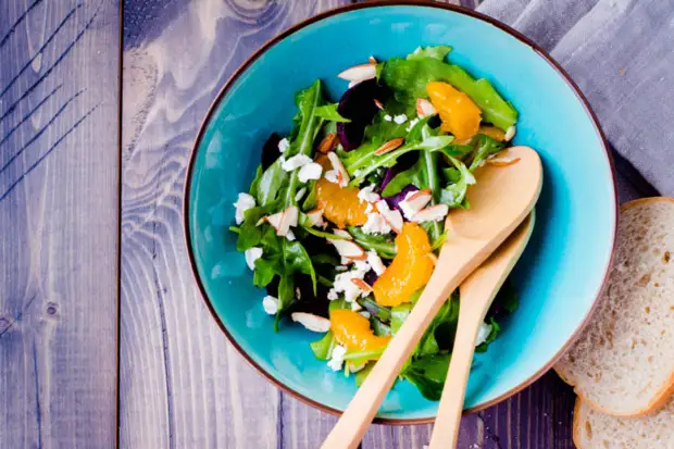 Billede af opskriften Tangerine Feta Salat